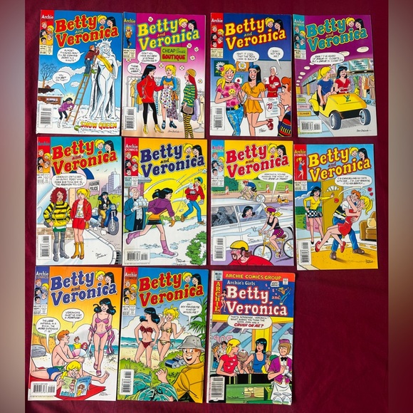 Other | Rare Vintage Archie Comics Betty And Veronica Comic Book Lot Of ...